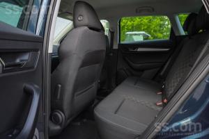 Blue Skoda Karoq 2021 in Riga, with an engine capacity of 1.50 L and mileage of 0 thousand km for 18495 €, photo 14 on AUTOMOTO.COM.LV