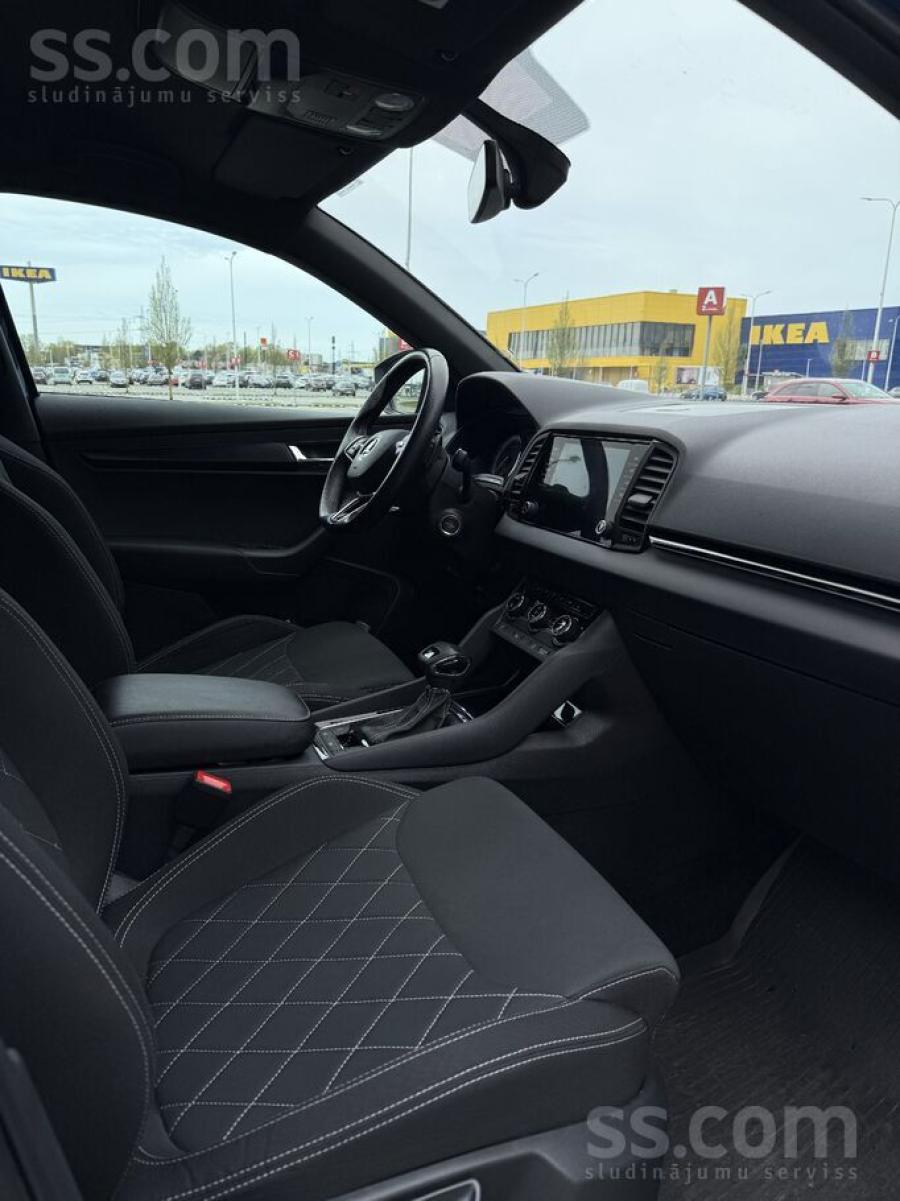 Zils Skoda Karoq 2021 Rīga, ar dzinēja tilpumu 1.50 L un nobraukumu 95 tūkst. km par 21800 €, foto 9 vietnē AUTOMOTO.COM.LV