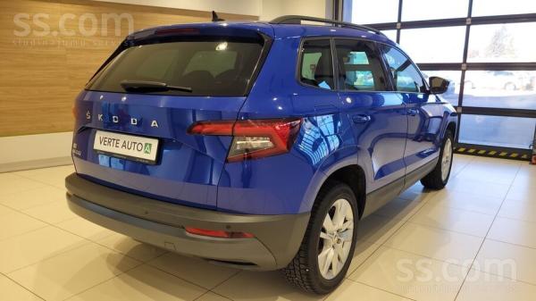 Синий Шкода Karoq 2021 в Рига, объемом двигателя 1.50 л и пробегом 52 тыс. км за 20990 €, фото 6 на AUTOMOTO.COM.LV