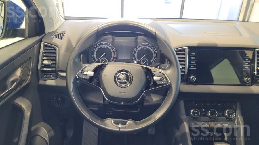 Zils Skoda Karoq 2021 Rīga, ar dzinēja tilpumu 1.50 L un nobraukumu 52 tūkst. km par 20990 €, foto 9 vietnē AUTOMOTO.COM.LV
