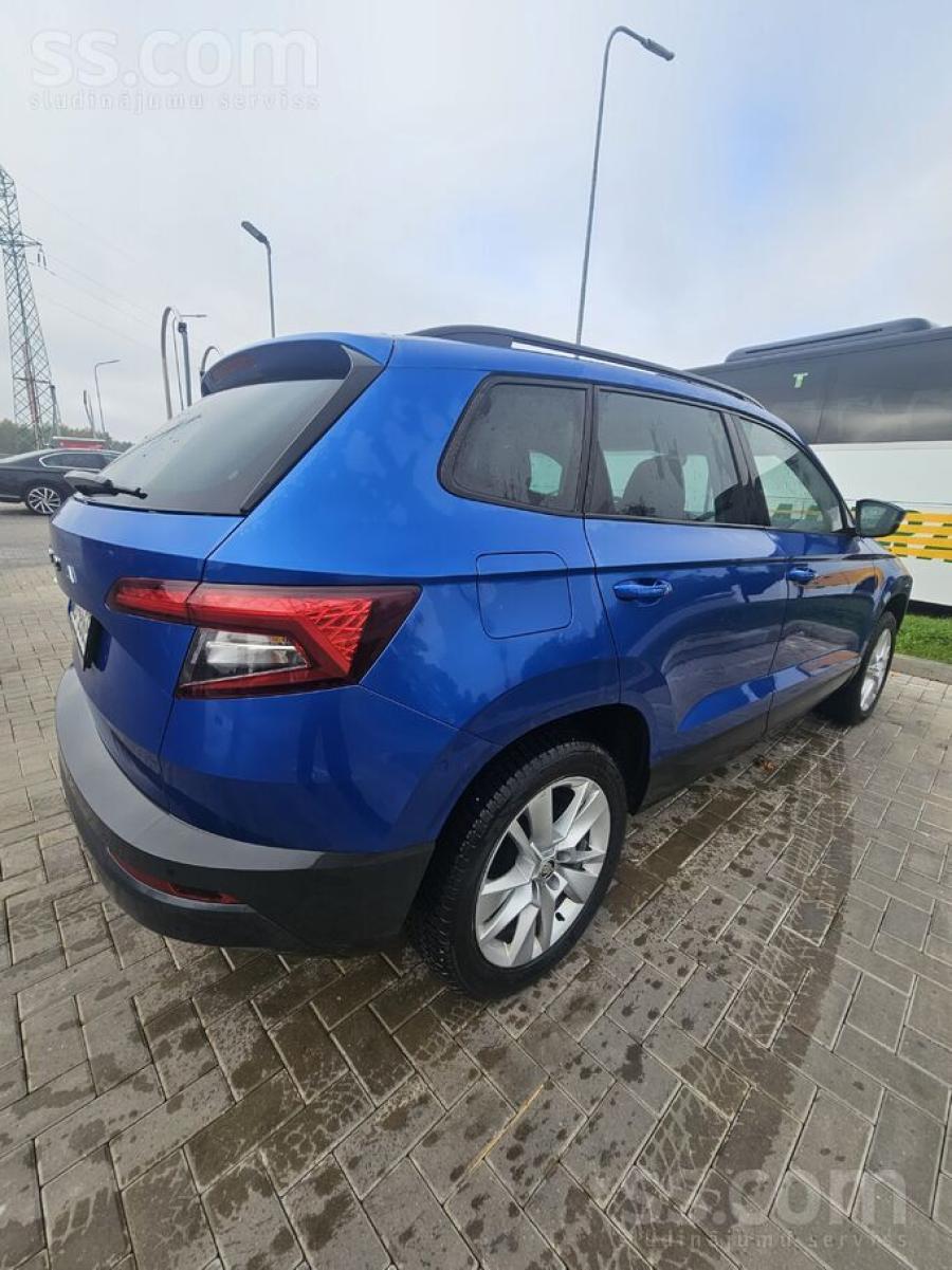 Zils Skoda Karoq 2021 Rīga, ar dzinēja tilpumu 1.50 L un nobraukumu 100 tūkst. km par 16500 €, foto 6 vietnē AUTOMOTO.COM.LV
