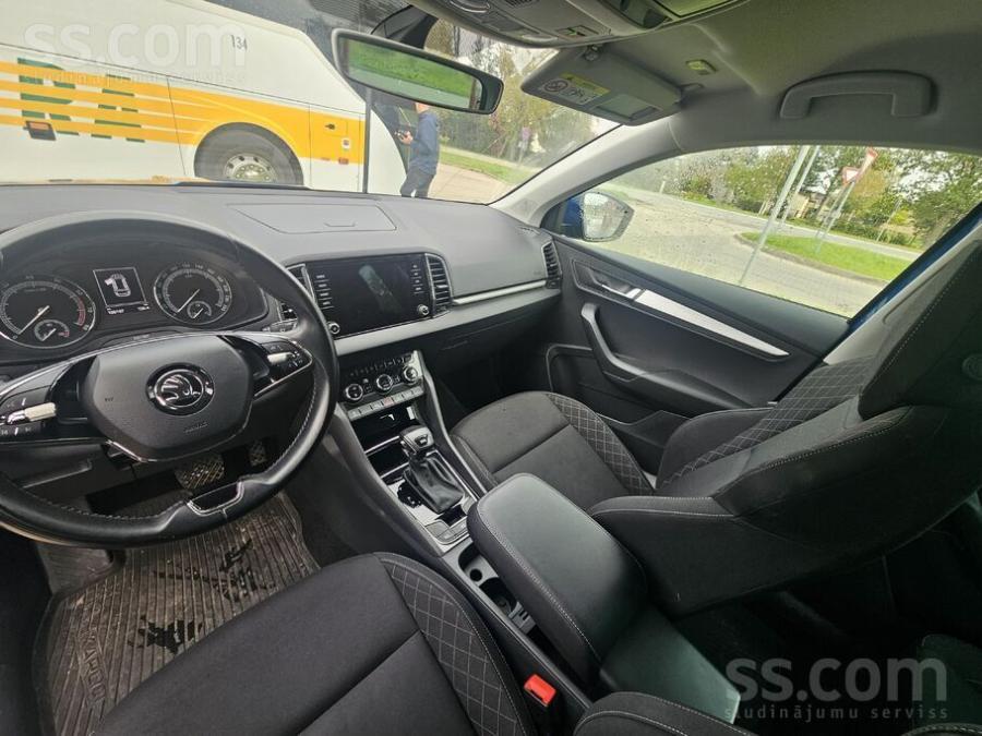 Zils Skoda Karoq 2021 Rīga, ar dzinēja tilpumu 1.50 L un nobraukumu 100 tūkst. km par 16500 €, foto 10 vietnē AUTOMOTO.COM.LV
