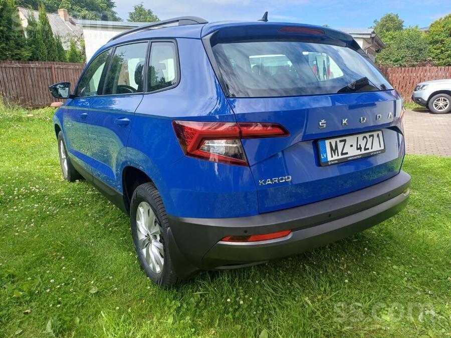 Синий Шкода Karoq 2021 в Рига, объемом двигателя 1.00 л и пробегом 85 тыс. км за 13500 €, фото 4 на AUTOMOTO.COM.LV