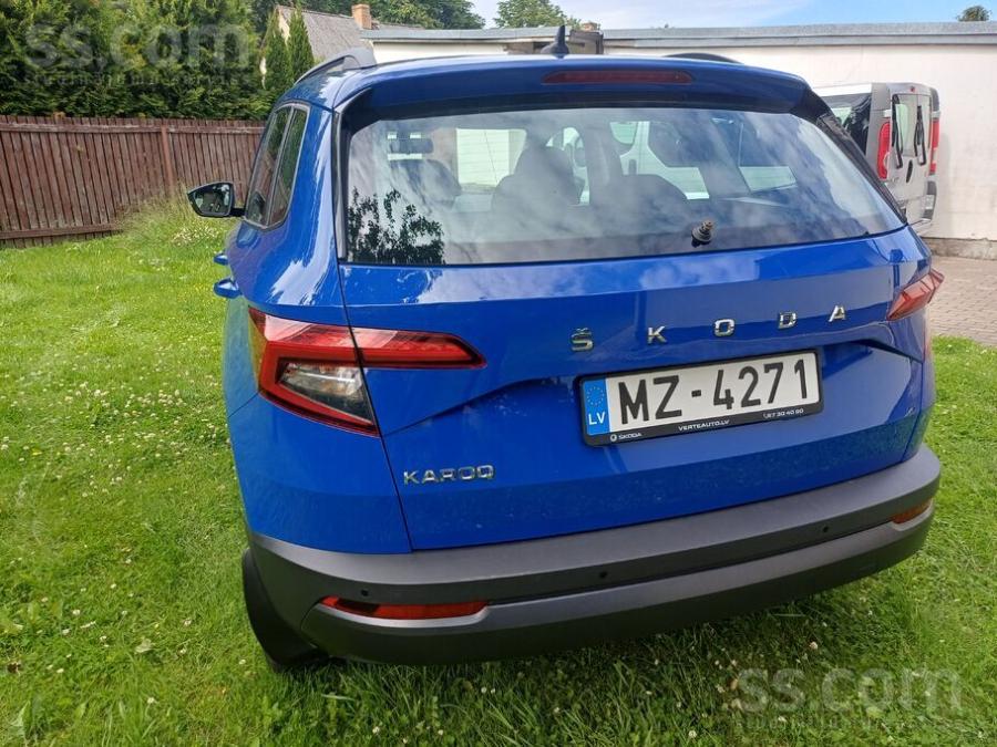 Синий Шкода Karoq 2021 в Рига, объемом двигателя 1.00 л и пробегом 85 тыс. км за 13500 €, фото 5 на AUTOMOTO.COM.LV