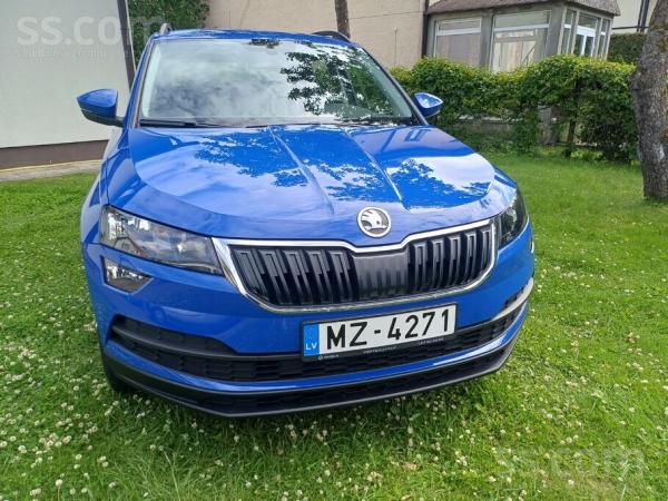 Синий Шкода Karoq 2021 в Рига, объемом двигателя 1.00 л и пробегом 85 тыс. км за 13500 €, фото 8 на AUTOMOTO.COM.LV