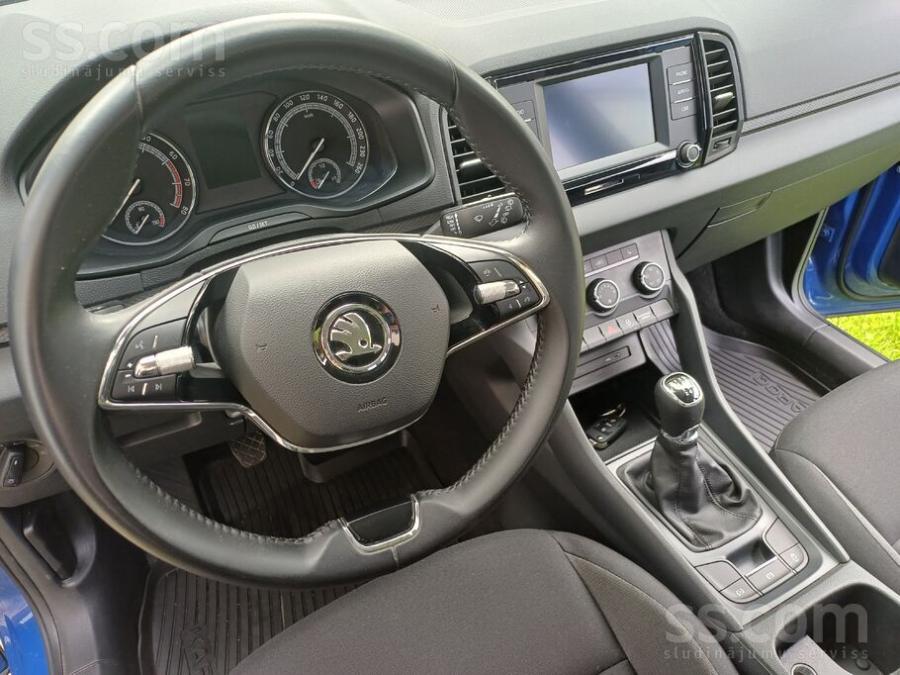 Синий Шкода Karoq 2021 в Рига, объемом двигателя 1.00 л и пробегом 85 тыс. км за 13500 €, фото 12 на AUTOMOTO.COM.LV