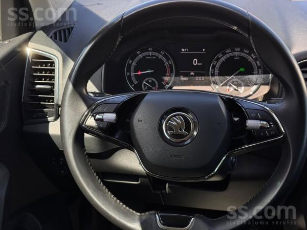 Синий Шкода Karoq 2021 в Цесис, объемом двигателя 1.50 л и пробегом 79 тыс. км за 19500 €, фото 8 на AUTOMOTO.COM.LV