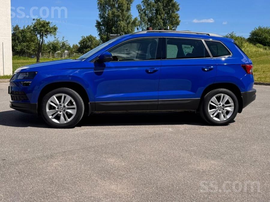 Zils Skoda Karoq 2021 Cēsis, ar dzinēja tilpumu 1.50 L un nobraukumu 79 tūkst. km par 18800 €, foto 5 vietnē AUTOMOTO.COM.LV