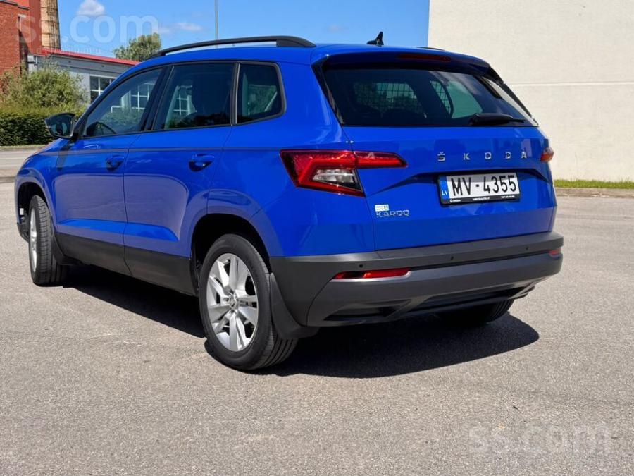 Zils Skoda Karoq 2021 Cēsis, ar dzinēja tilpumu 1.50 L un nobraukumu 79 tūkst. km par 18800 €, foto 6 vietnē AUTOMOTO.COM.LV