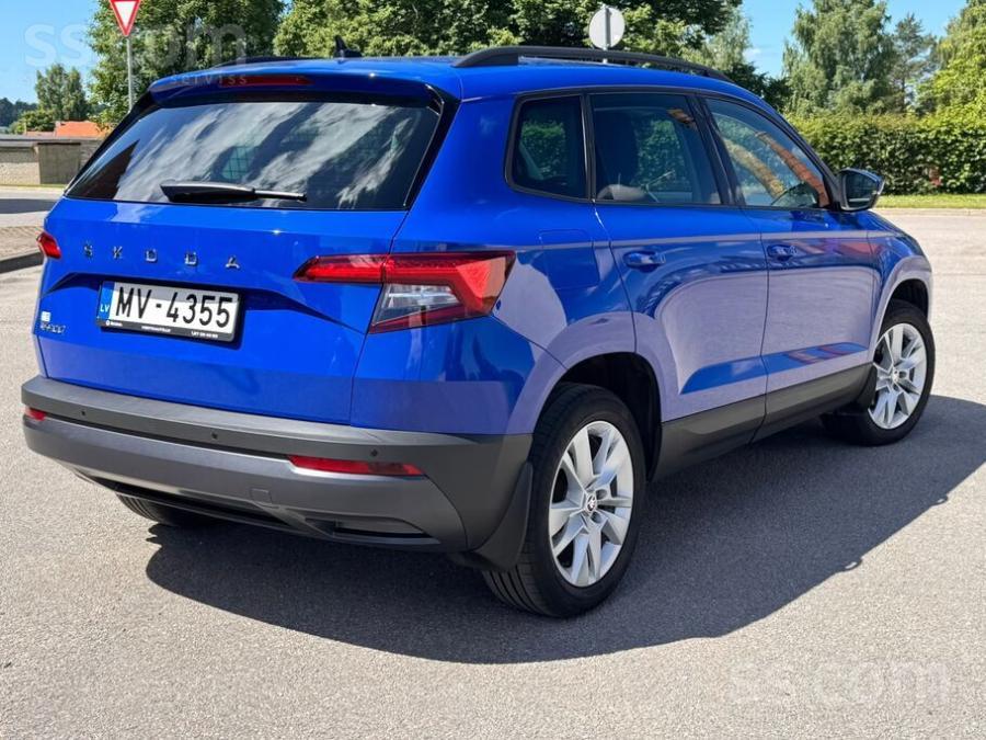 Zils Skoda Karoq 2021 Cēsis, ar dzinēja tilpumu 1.50 L un nobraukumu 79 tūkst. km par 18800 €, foto 7 vietnē AUTOMOTO.COM.LV