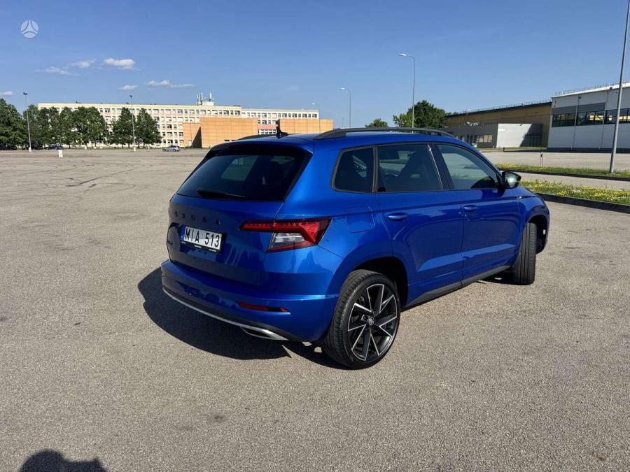 Zils Skoda Karoq 2021 Kauņa, ar dzinēja tilpumu 1.50 L un nobraukumu 88 tūkst. km par 23500 €, foto 4 vietnē AUTOMOTO.COM.LV