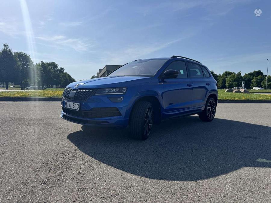 Zils Skoda Karoq 2021 Kauņa, ar dzinēja tilpumu 1.50 L un nobraukumu 88 tūkst. km par 23500 €, foto 6 vietnē AUTOMOTO.COM.LV