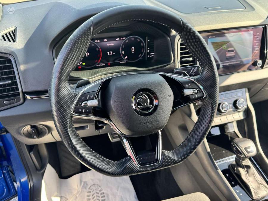 Zils Skoda Karoq 2021 Kauņa, ar dzinēja tilpumu 1.50 L un nobraukumu 88 tūkst. km par 23500 €, foto 18 vietnē AUTOMOTO.COM.LV
