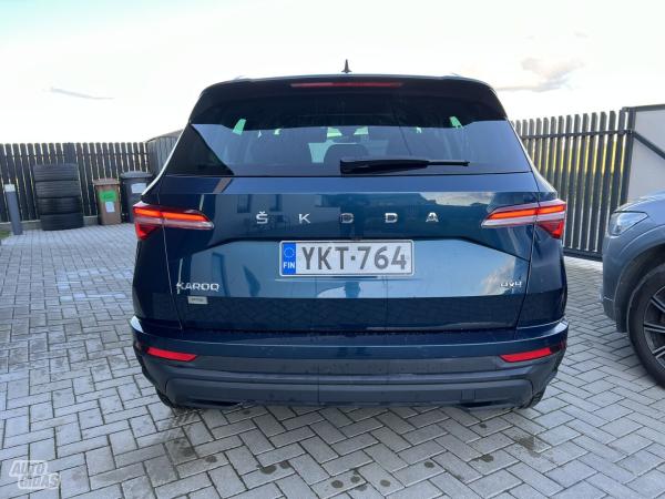 Blue Skoda Karoq 2022 in Siauliai, with an engine capacity of 2.00 L and mileage of 170 thousand km for 21500 €, photo 6 on AUTOMOTO.COM.LV