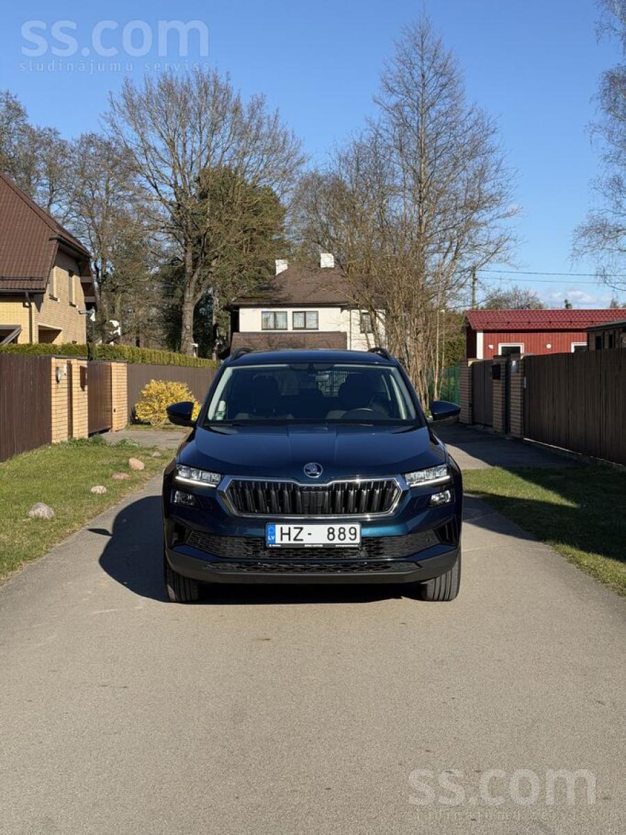 Zils Skoda Karoq 2022 Rīga, ar dzinēja tilpumu 1.50 L un nobraukumu 98 tūkst. km par 21900 €, foto 3 vietnē AUTOMOTO.COM.LV