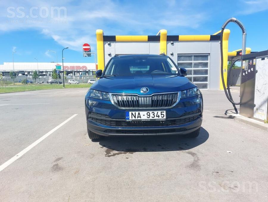 Синий Шкода Karoq 2022 в Лиепая, объемом двигателя 1.50 л и пробегом 16 тыс. км за 22500 €, фото 4 на AUTOMOTO.COM.LV
