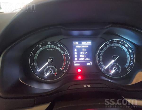 Blue Skoda Karoq 2022 in Liepaja, with an engine capacity of 1.50 L and mileage of 16 thousand km for 22500 €, photo 9 on AUTOMOTO.COM.LV