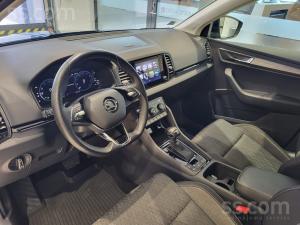 Blue Skoda Karoq 2022 in Riga, with an engine capacity of 1.50 L and mileage of 49 thousand km for 24490 €, photo 16 on AUTOMOTO.COM.LV