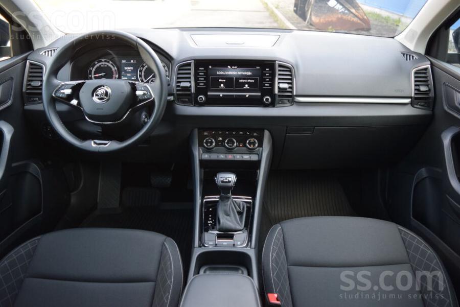 Zils Skoda Karoq 2022 Rīga, ar dzinēja tilpumu 1.50 L un nobraukumu 120 tūkst. km par 18500 €, foto 5 vietnē AUTOMOTO.COM.LV