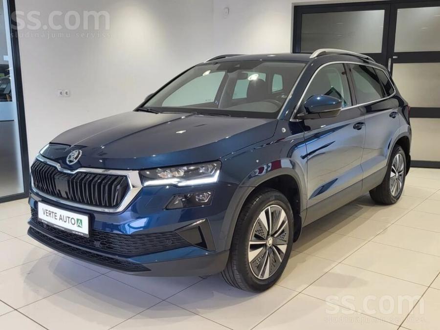 Zils Skoda Karoq 2022 Rīga, ar dzinēja tilpumu 1.50 L un nobraukumu 48 tūkst. km par 24490 €, foto 4 vietnē AUTOMOTO.COM.LV