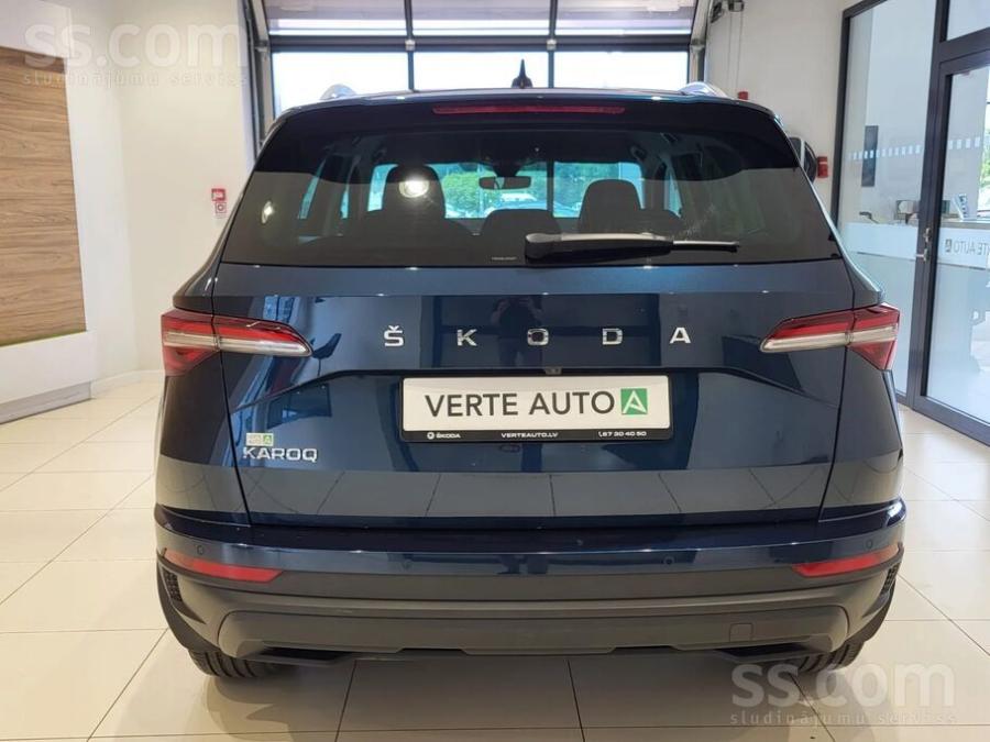 Zils Skoda Karoq 2022 Rīga, ar dzinēja tilpumu 1.50 L un nobraukumu 48 tūkst. km par 24490 €, foto 6 vietnē AUTOMOTO.COM.LV