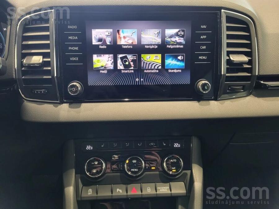 Zils Skoda Karoq 2022 Rīga, ar dzinēja tilpumu 1.50 L un nobraukumu 48 tūkst. km par 24490 €, foto 12 vietnē AUTOMOTO.COM.LV