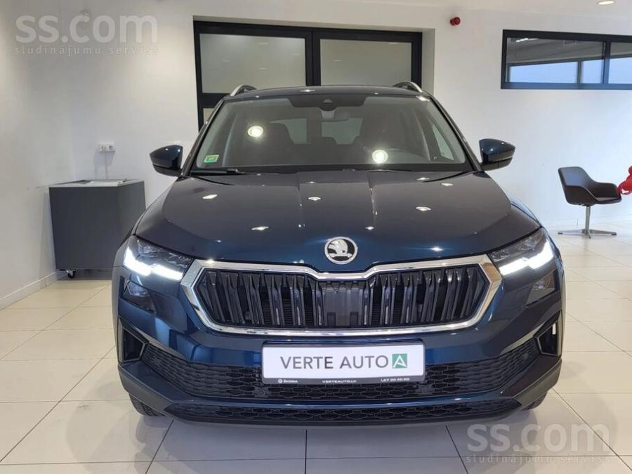 Zils Skoda Karoq 2022 Rīga, ar dzinēja tilpumu 1.50 L un nobraukumu 48 tūkst. km par 24490 €, foto 3 vietnē AUTOMOTO.COM.LV