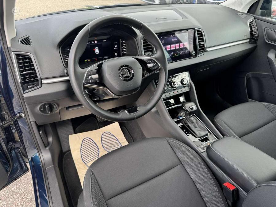 Zils Skoda Karoq 2022 Kauņa, ar dzinēja tilpumu 1.50 L un nobraukumu 194 tūkst. km par 17900 €, foto 10 vietnē AUTOMOTO.COM.LV