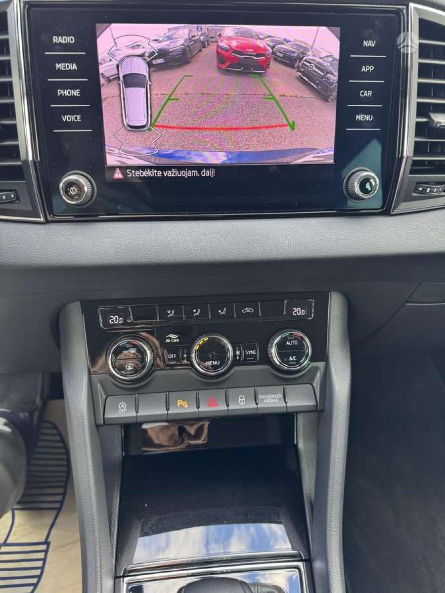 Zils Skoda Karoq 2022 Kauņa, ar dzinēja tilpumu 1.50 L un nobraukumu 194 tūkst. km par 17900 €, foto 17 vietnē AUTOMOTO.COM.LV