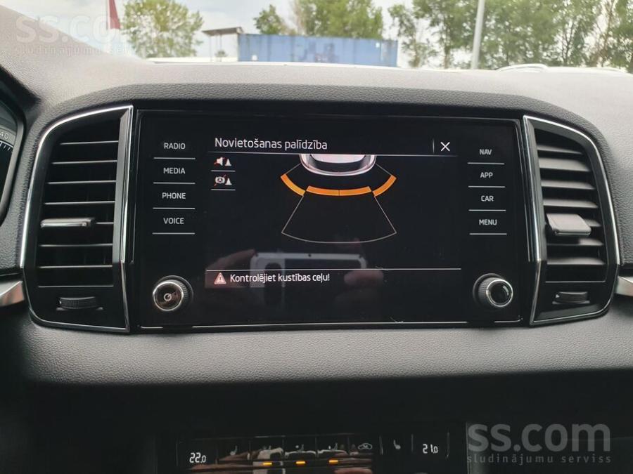 Синий Шкода Karoq 2022 в Рига, объемом двигателя 2.00 л и пробегом 66 тыс. км за 23900 €, фото 25 на AUTOMOTO.COM.LV