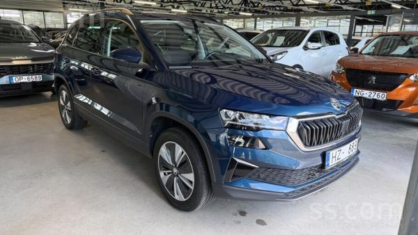 Zils Skoda Karoq 2022 Rīga, ar dzinēja tilpumu 1.50 L un nobraukumu 98 tūkst. km par 20500 €, foto 6 vietnē AUTOMOTO.COM.LV