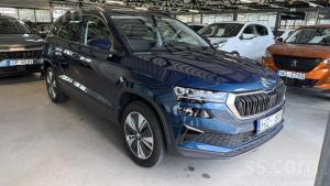 Blue Skoda Karoq 2022 in Riga, with an engine capacity of 1.50 L and mileage of 98 thousand km for 20500 €, photo 7 on AUTOMOTO.COM.LV