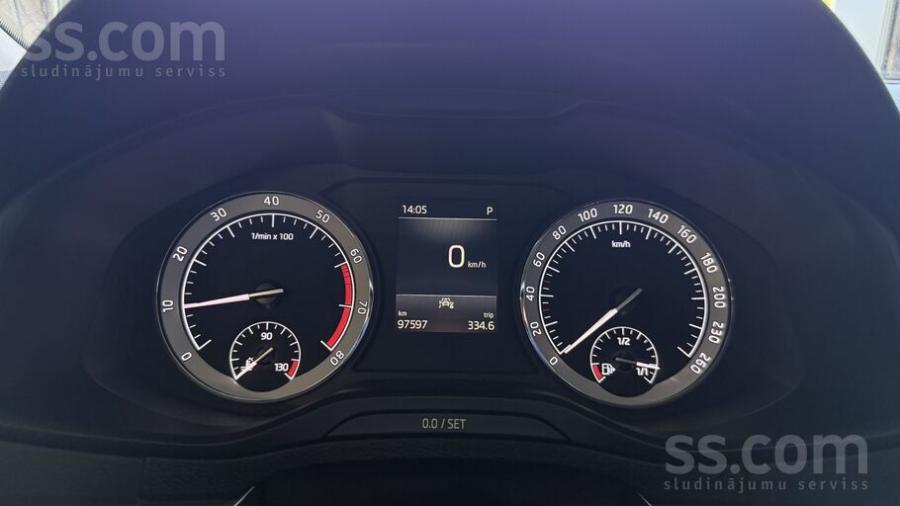 Blue Skoda Karoq 2022 in Riga, with an engine capacity of 1.50 L and mileage of 98 thousand km for 20500 €, photo 19 on AUTOMOTO.COM.LV
