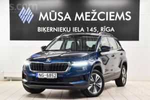 Zils Skoda Karoq 2022 Rīga, ar dzinēja tilpumu 1.00 L un nobraukumu 127 tūkst. km par 15690 €, foto  vietnē AUTOMOTO.COM.LV