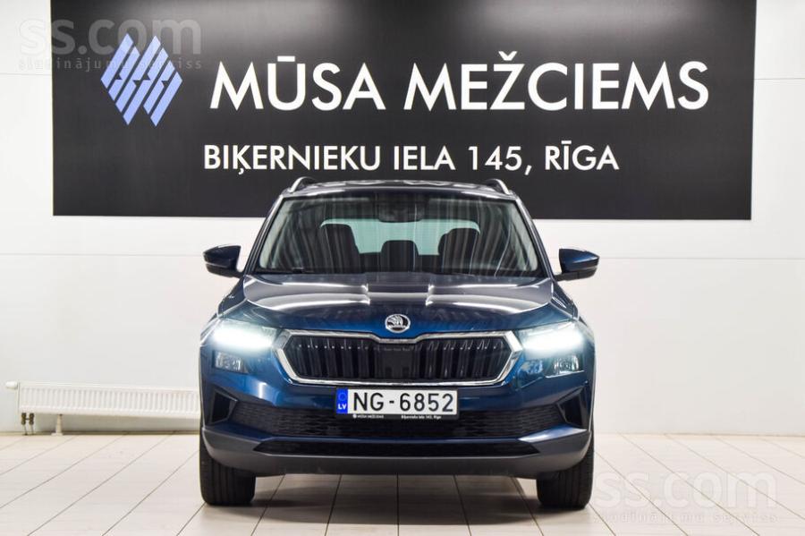Zils Skoda Karoq 2022 Rīga, ar dzinēja tilpumu 1.00 L un nobraukumu 127 tūkst. km par 15690 €, foto 3 vietnē AUTOMOTO.COM.LV