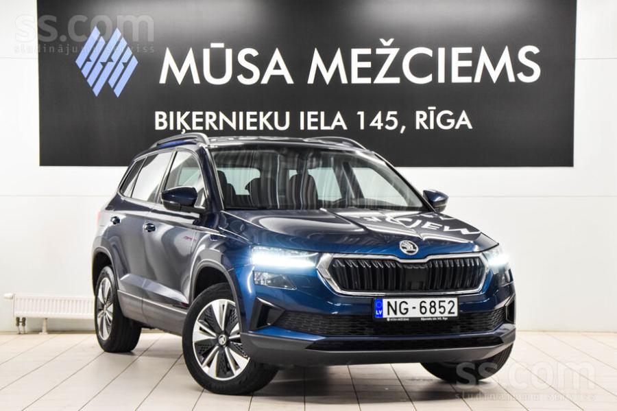 Zils Skoda Karoq 2022 Rīga, ar dzinēja tilpumu 1.00 L un nobraukumu 127 tūkst. km par 15690 €, foto 4 vietnē AUTOMOTO.COM.LV