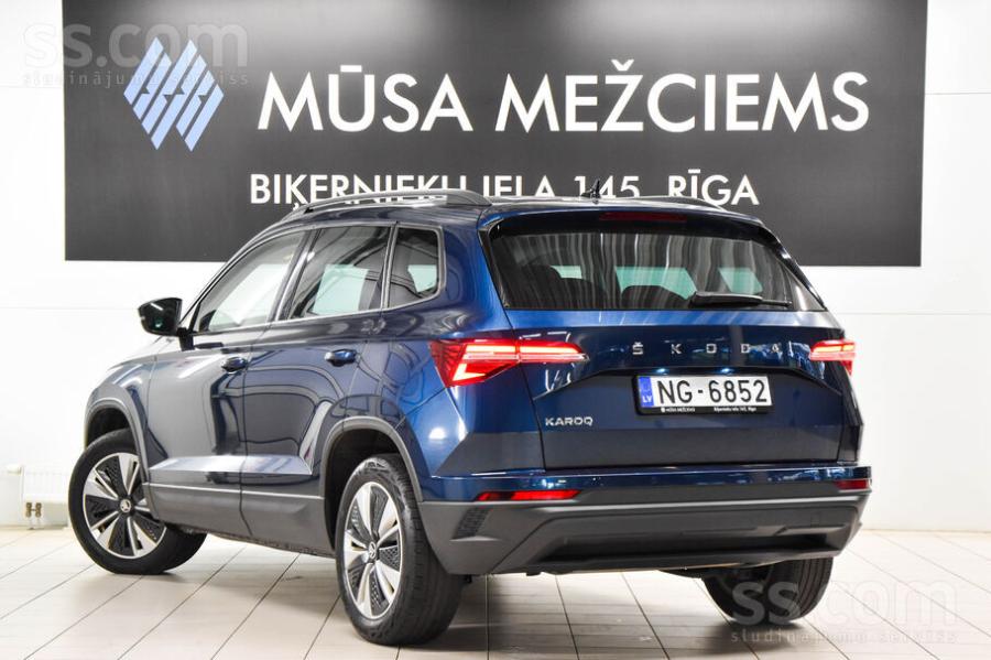 Zils Skoda Karoq 2022 Rīga, ar dzinēja tilpumu 1.00 L un nobraukumu 127 tūkst. km par 15690 €, foto 7 vietnē AUTOMOTO.COM.LV