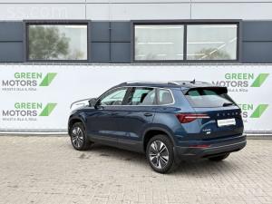 Blue Skoda Karoq 2022 in Riga, with an engine capacity of 1.50 L and mileage of 68 thousand km for 21900 €, photo 4 on AUTOMOTO.COM.LV