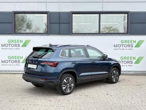 Blue Skoda Karoq 2022 in Riga, with an engine capacity of 1.50 L and mileage of 68 thousand km for 21900 €, photo 5 on AUTOMOTO.COM.LV