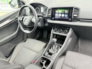 Blue Skoda Karoq 2022 in Riga, with an engine capacity of 1.50 L and mileage of 68 thousand km for 21900 €, photo 15 on AUTOMOTO.COM.LV