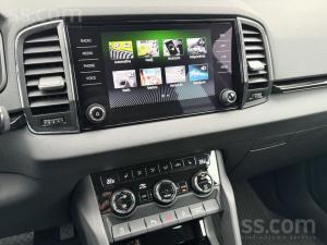 Blue Skoda Karoq 2022 in Riga, with an engine capacity of 1.50 L and mileage of 68 thousand km for 21900 €, photo 18 on AUTOMOTO.COM.LV