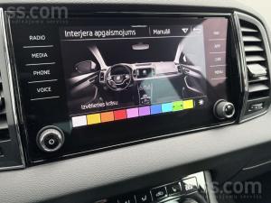 Blue Skoda Karoq 2022 in Riga, with an engine capacity of 1.50 L and mileage of 68 thousand km for 21900 €, photo 31 on AUTOMOTO.COM.LV
