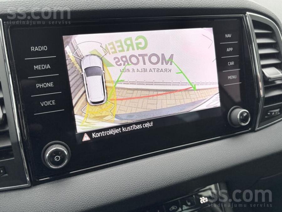 Blue Skoda Karoq 2022 in Riga, with an engine capacity of 1.50 L and mileage of 68 thousand km for 21900 €, photo 34 on AUTOMOTO.COM.LV