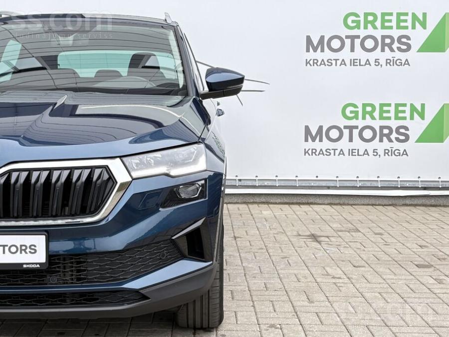Blue Skoda Karoq 2022 in Riga, with an engine capacity of 1.50 L and mileage of 68 thousand km for 21900 €, photo 35 on AUTOMOTO.COM.LV