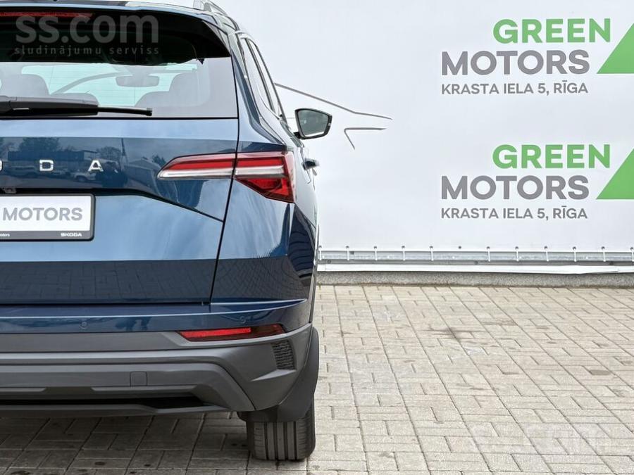 Blue Skoda Karoq 2022 in Riga, with an engine capacity of 1.50 L and mileage of 68 thousand km for 21900 €, photo 36 on AUTOMOTO.COM.LV
