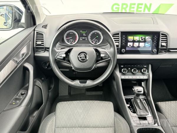 Blue Skoda Karoq 2022 in Riga, with an engine capacity of 1.50 L and mileage of 68 thousand km for 21900 €, photo 11 on AUTOMOTO.COM.LV