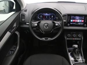 Blue Skoda Karoq 2023 in Vilnius, with an engine capacity of 2.00 L and mileage of 172 thousand km for 21999 €, photo 18 on AUTOMOTO.COM.LV