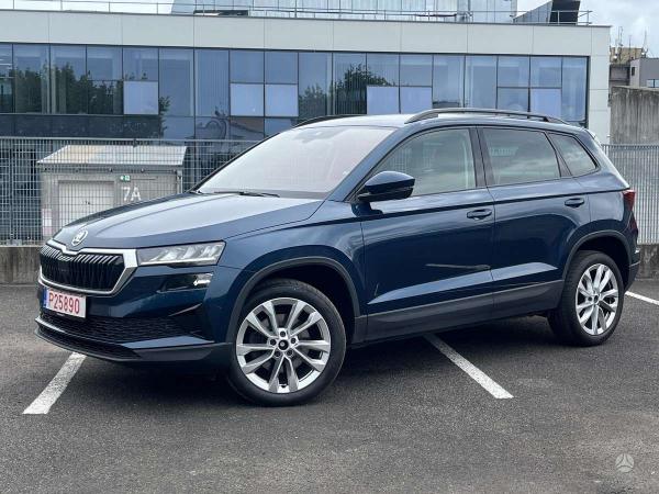 Blue Skoda Karoq 2023 in Vilnius, with an engine capacity of 1.50 L and mileage of 182 thousand km for 17902 €, photo 8 on AUTOMOTO.COM.LV