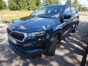 Синий Шкода Karoq 2023 в Таураге, объемом двигателя 1.97 л и пробегом 212 тыс. км за 16999 €, фото 5 на AUTOMOTO.COM.LV