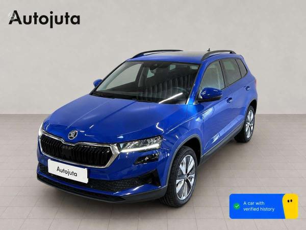 Zils Skoda Karoq 2023 Kauņa, ar dzinēja tilpumu 1.97 L un nobraukumu 158 tūkst. km par 18900 €, foto 1 vietnē AUTOMOTO.COM.LV